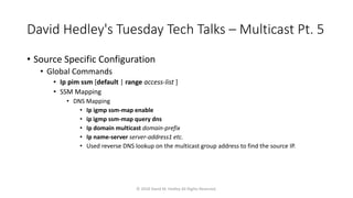 Learning Multicast Part 5 How routers know where the RP is | PPT