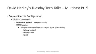 Learning Multicast Part 5 How routers know where the RP is | PPT