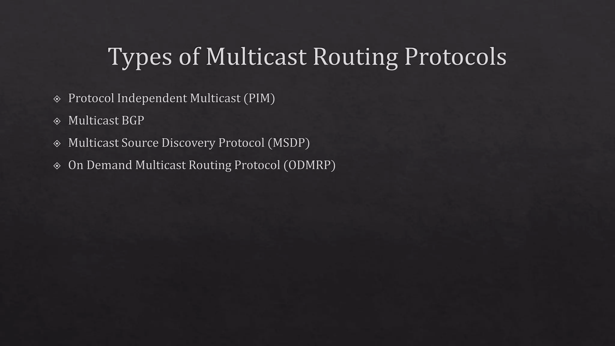 Multicast Routing PPT.pptx