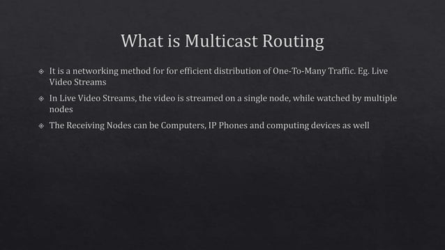 Multicast Routing PPT.pptx