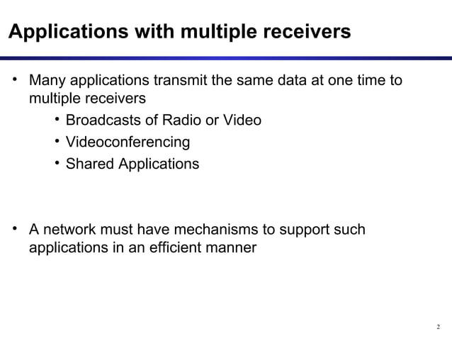 Multicast Routing Protocols Ppt
