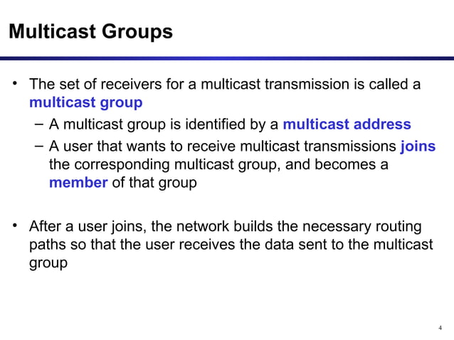 Multicast Routing Protocols | PPT