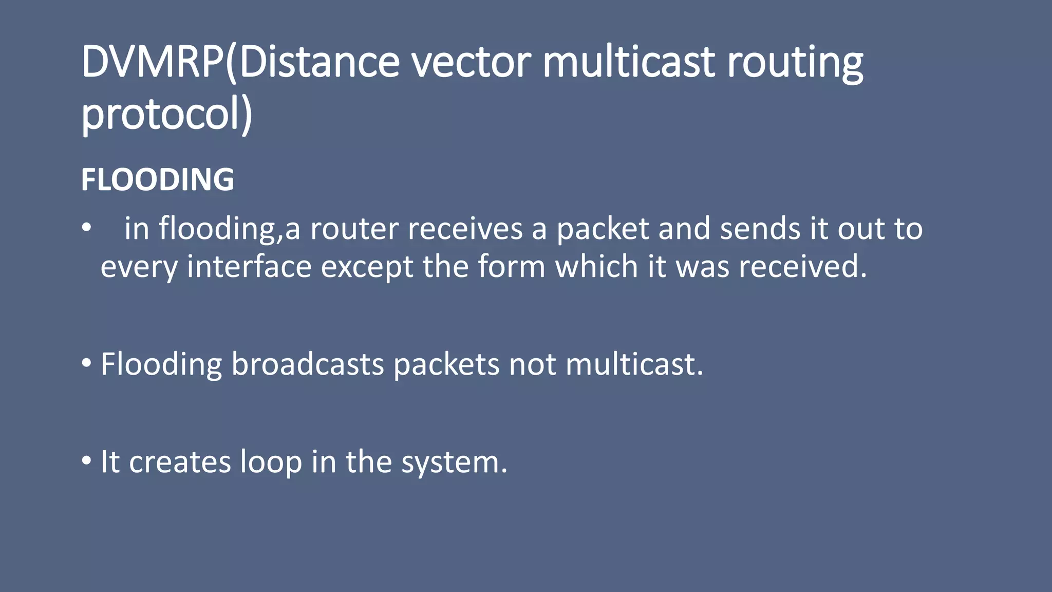 Multicast Routing Protocols Ppt
