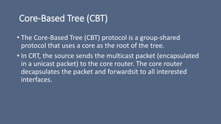 Multicast routing protocols | PPTX