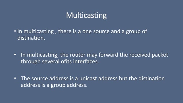 Multicast routing protocols | PPTX