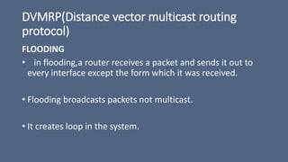 Multicast routing protocols | PPTX