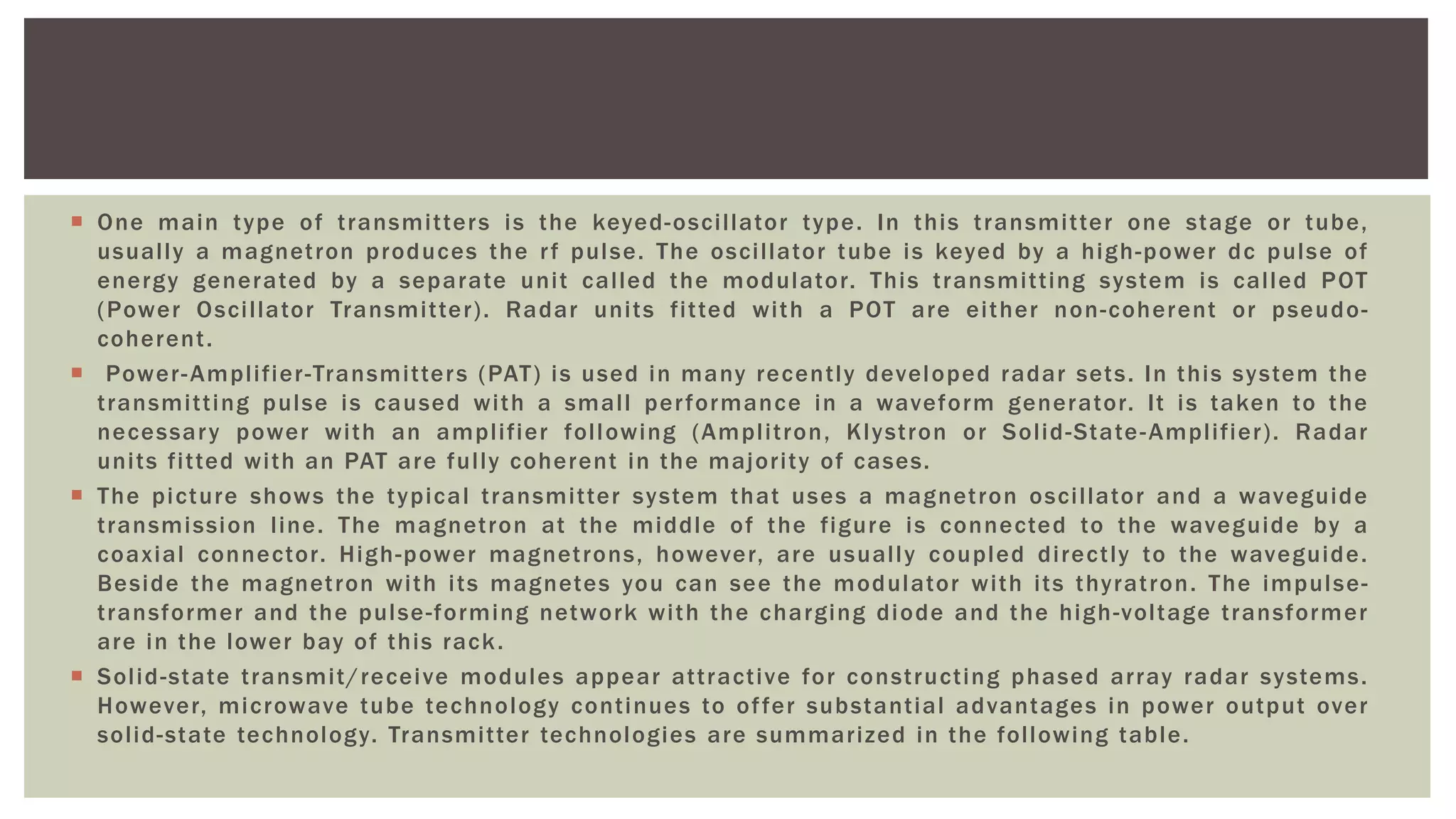 Types of klystron Amplifier | PPTX