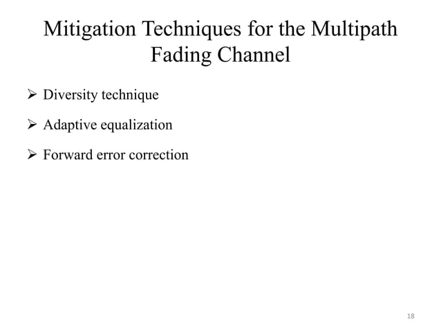 Multichannel fading | PPTX