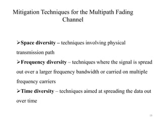 Multichannel fading | PPTX