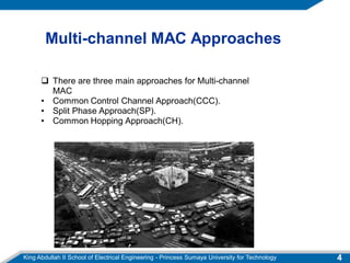 Multi Channel Protocols In Cognitive Radio Networks | PPT