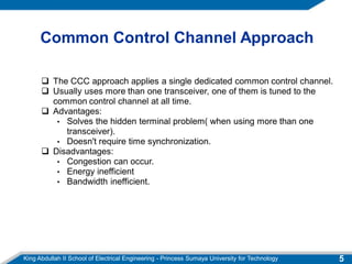 Multi Channel Protocols In Cognitive Radio Networks | PPT