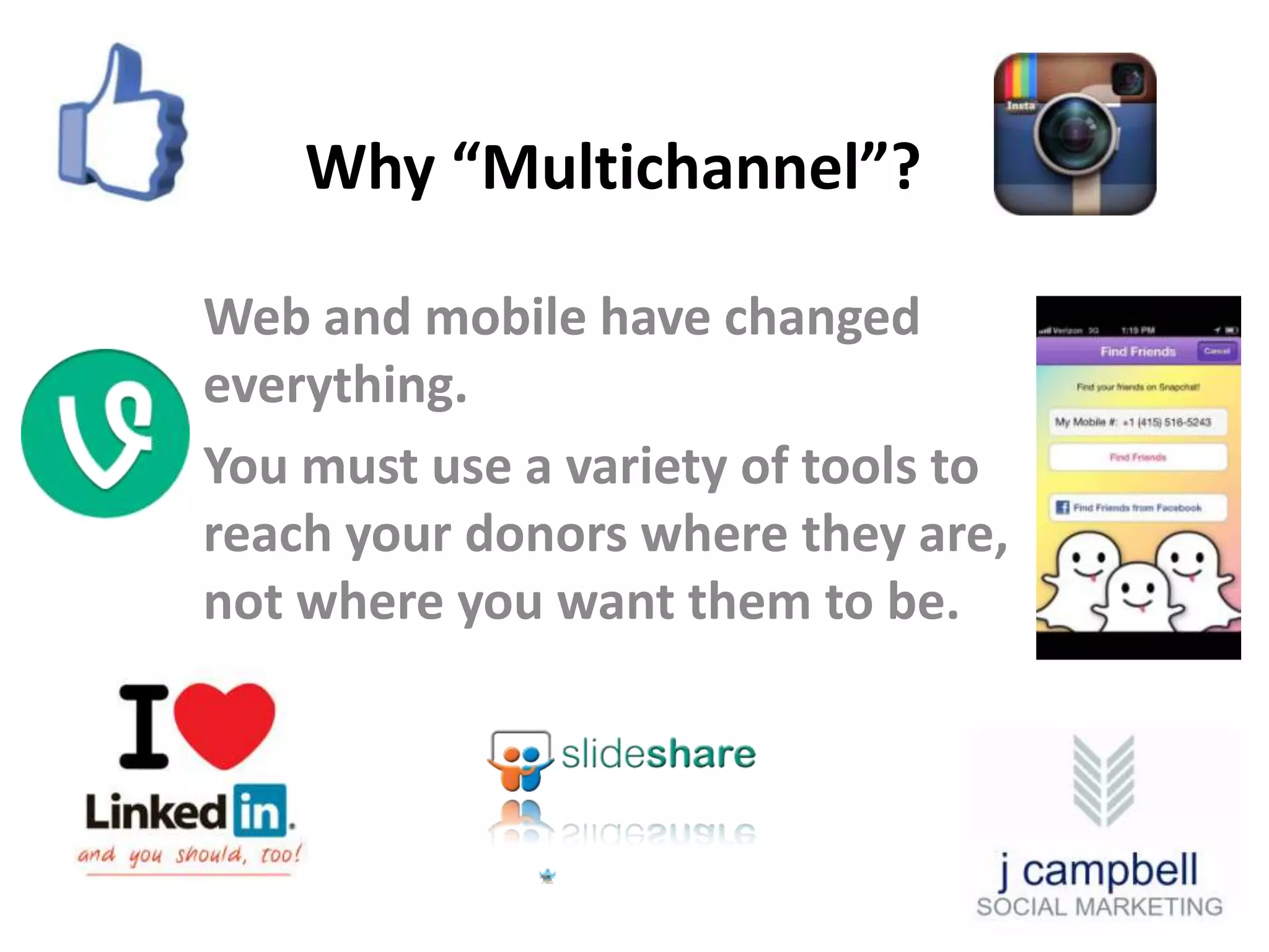 Multichannel Strategies for Nonprofits: How To Use Online Tools to Raise Money, Awareness and ...