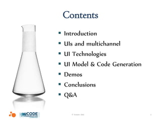 Multichannel User Interfaces | PDF