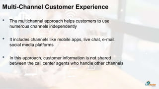 Multi-Channel Vs Omni-Channel Customer Experience | PPT