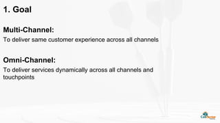 Multi-Channel Vs Omni-Channel Customer Experience | PPTX
