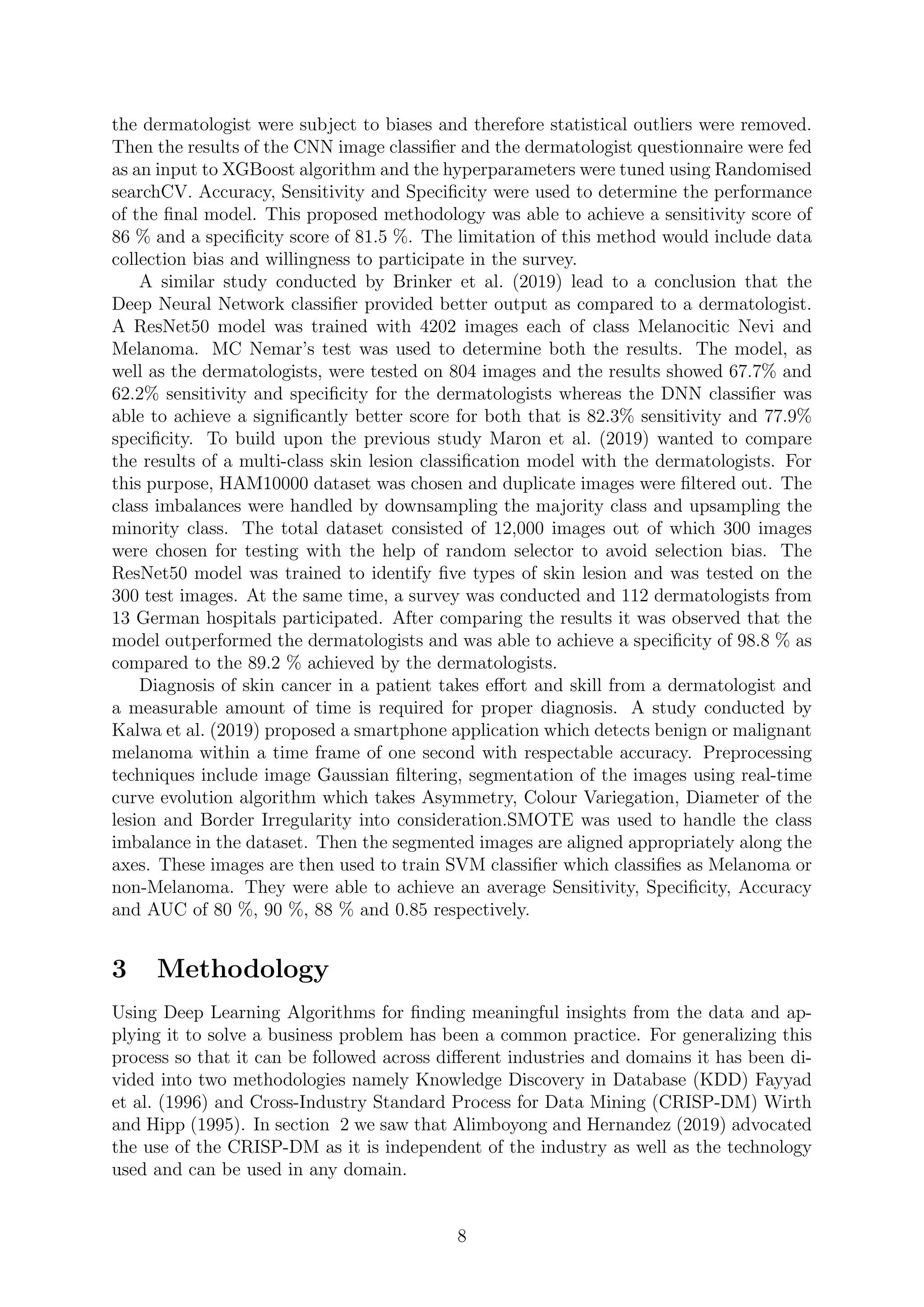 Multiclass skin lesion classification with CNN and Transfer Learning | PDF
