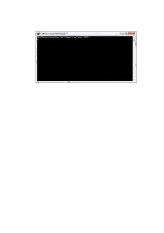 Multi client | PDF | Programming Languages | Computing