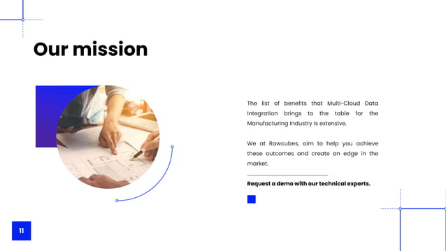 Multi Cloud Data Integration- Manufacturing Industry | PPTX | Cloud Computing | Internet