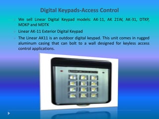 Multicode remote controls osco gate operator- lineargateaccess | PPTX