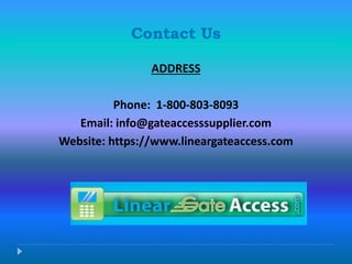 Multicode remote controls osco gate operator- lineargateaccess | PPTX
