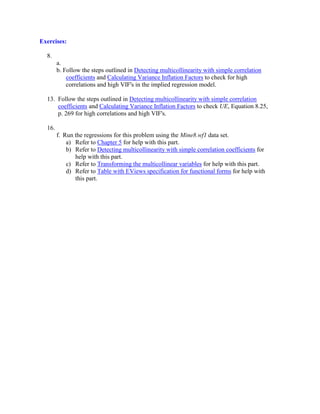Multicollinearity | PDF