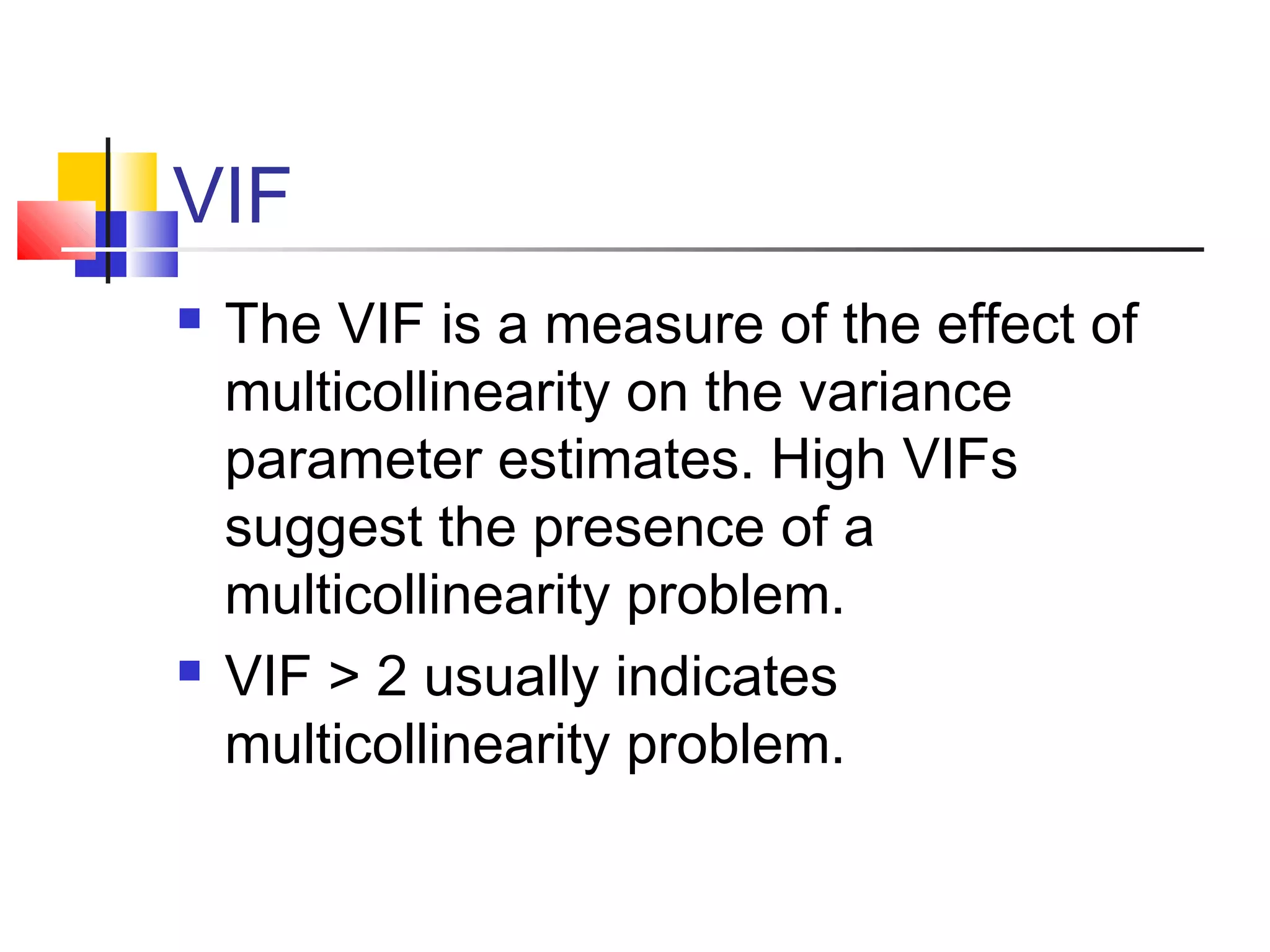 Multicollinearity | PPT