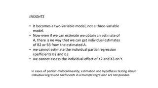 Multicollinearity PPT | PPTX