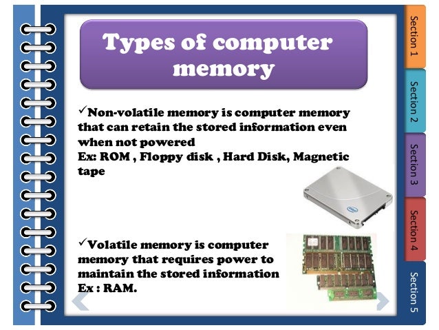 main memory