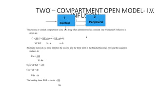 MULTI COMPARTMENT MODEL BIOPHARMACEUTICS..pdf