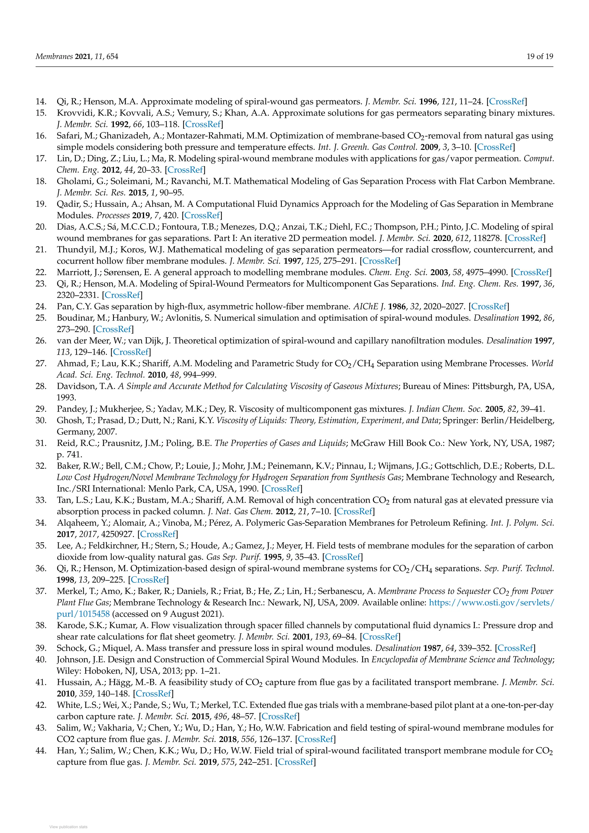 Multicomponent Spiral Wound Membrane Separation Model.pdf