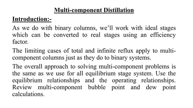 Multicomponent system | PPTX