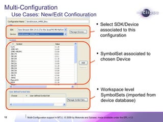 Multi-Configuration support in MTJ | PPT