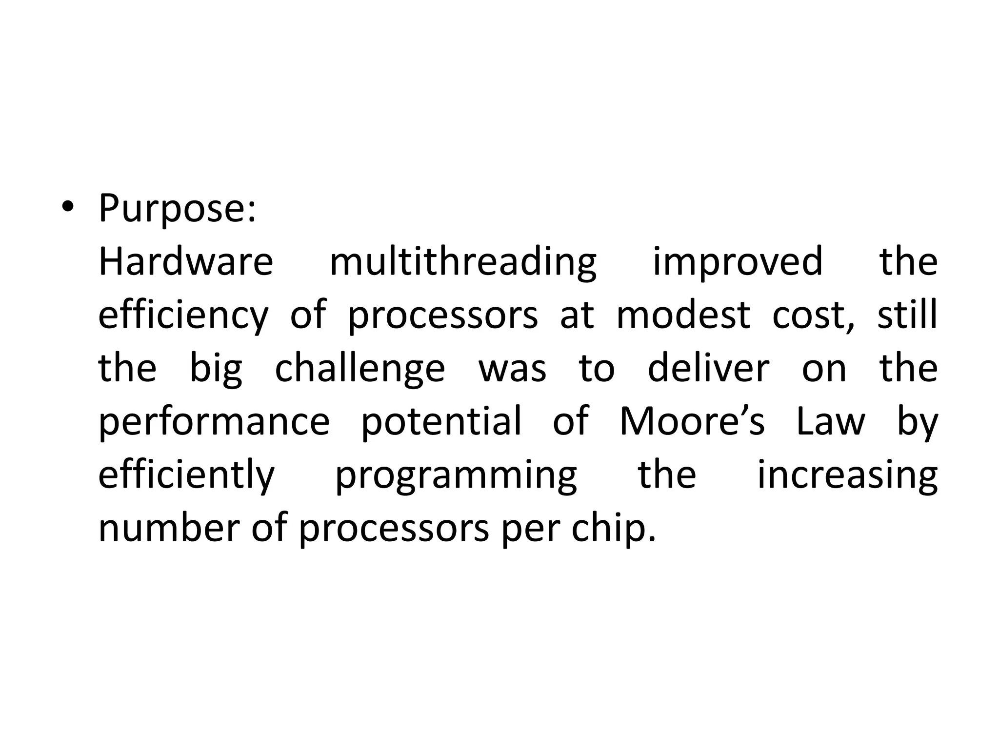 Multicore And Shared Multi Processor Ppt