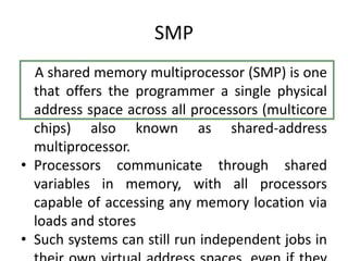 Multicore and shared multi processor | PPT