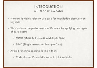 Multi core k means | PPT