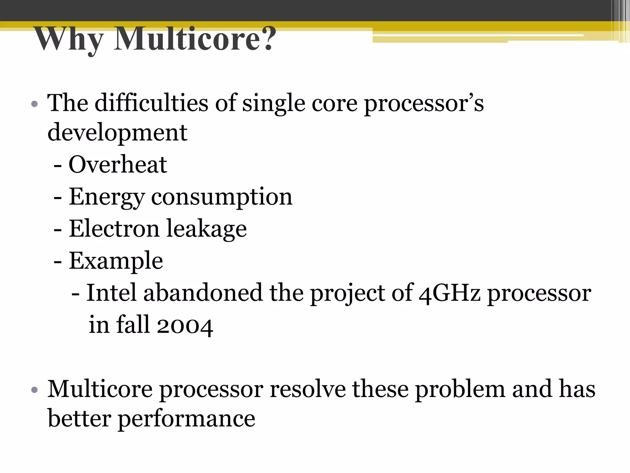 Multicore Processing Pptx Programming Languages Computing