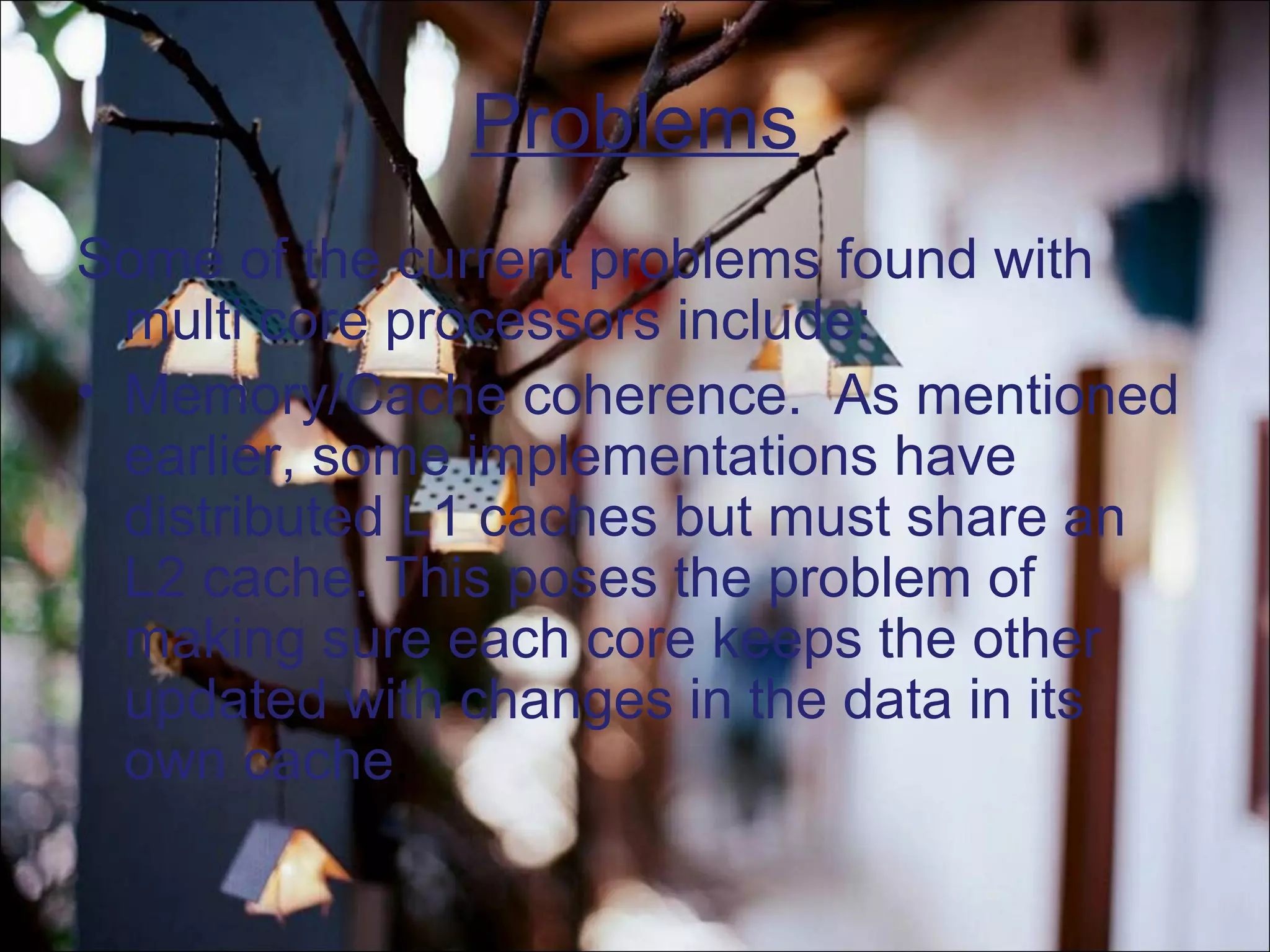 Multi Core Processors Ppt