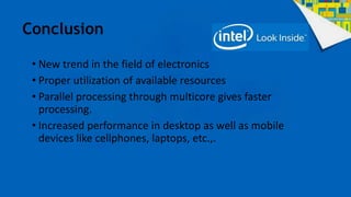 Multicore processors and its advantages | PPTX | Computing | Technology ...