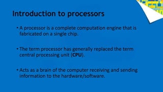 Multicore processors and its advantages | PPTX | Computing | Technology ...