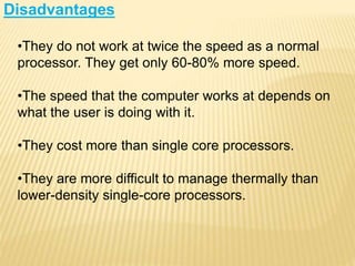 Multicore Processor Technology | PPTX