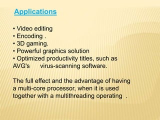 Multicore Processor Technology | PPTX