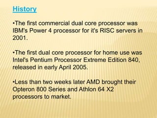 Multicore Processor Technology | PPTX