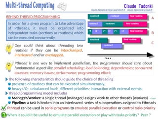 multithread in multiprocessor architecture | PPT