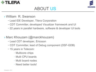 Seeing is Understanding: Debugging with the Multicore Visualizer | PPT