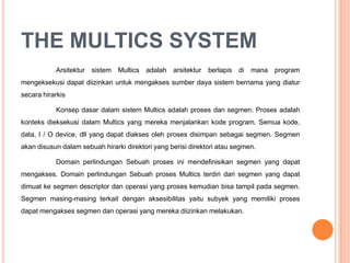 Multics | PPT