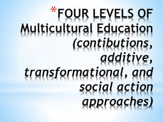 Multicultural education | PPTX