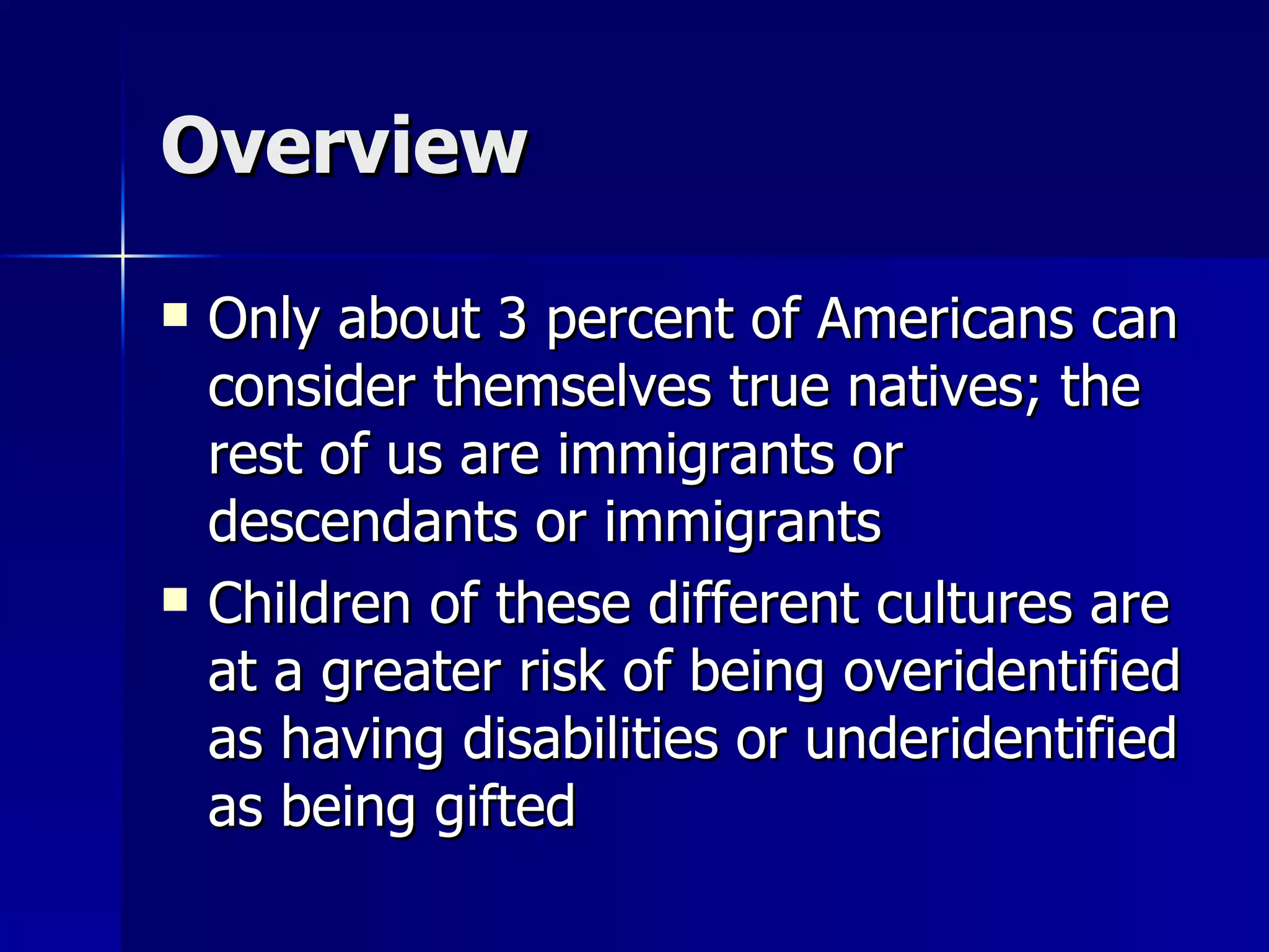 Multicultural And Bilingual Special Education | PPT