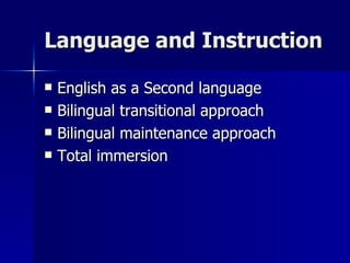 Multicultural And Bilingual Special Education | PPT