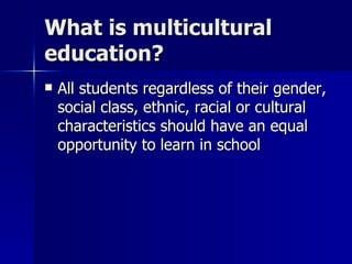 Multicultural And Bilingual Special Education | PPT