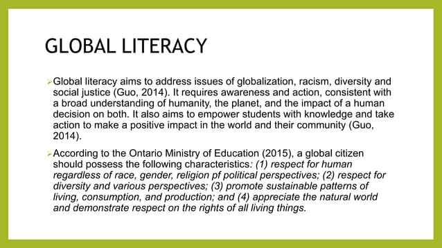 MULTICULTURAL AND GLOBAL LITERACY-1.pptx | Education